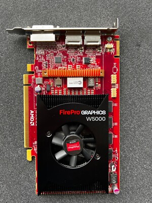 AMD FIRE PRO 3D W5000 (100-505635) 2 GB GDDR5 SDRAM PCI Express 3.0 x16 ...