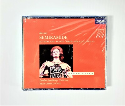 Rossini: Semiramide - Bonyage, Sutherland, Horne, Serge - 3-CD Set ...