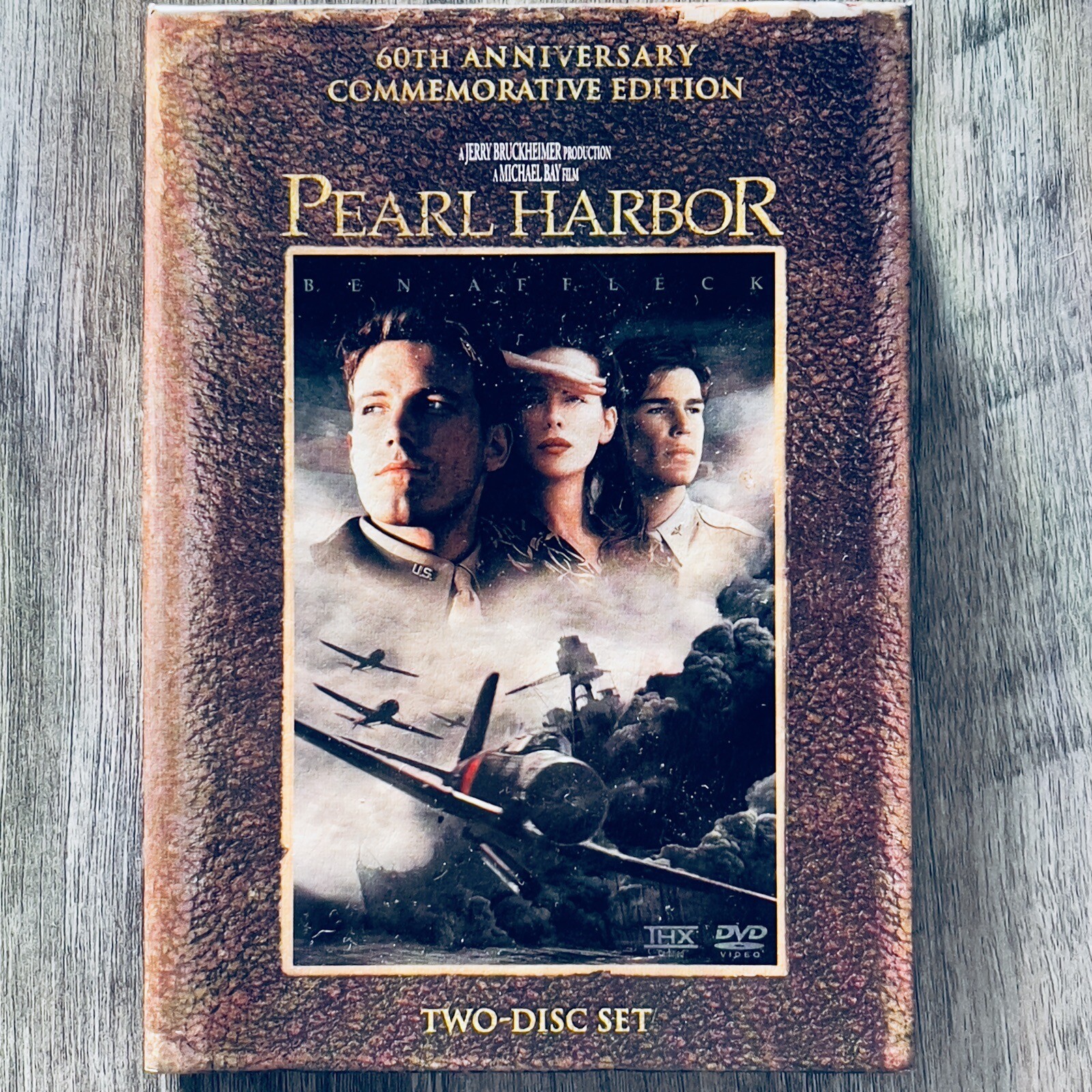 Pearl Harbor DVD 2001 Michael Bay Movie Ben Affleck Cuba Gooding Jr Jon ...
