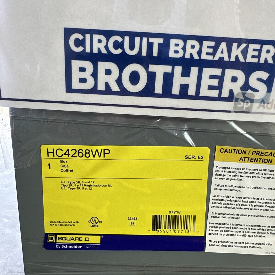 Square D HC4268WP 600 Amp Main TYPE 3R I Line Complete Panel W/HCP ...