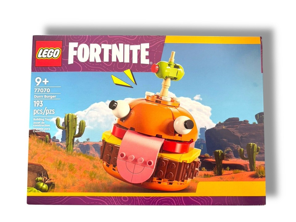 LEGO Fortnite Durrr Burger Building Toy Set 77070 - 193 Pcs ...