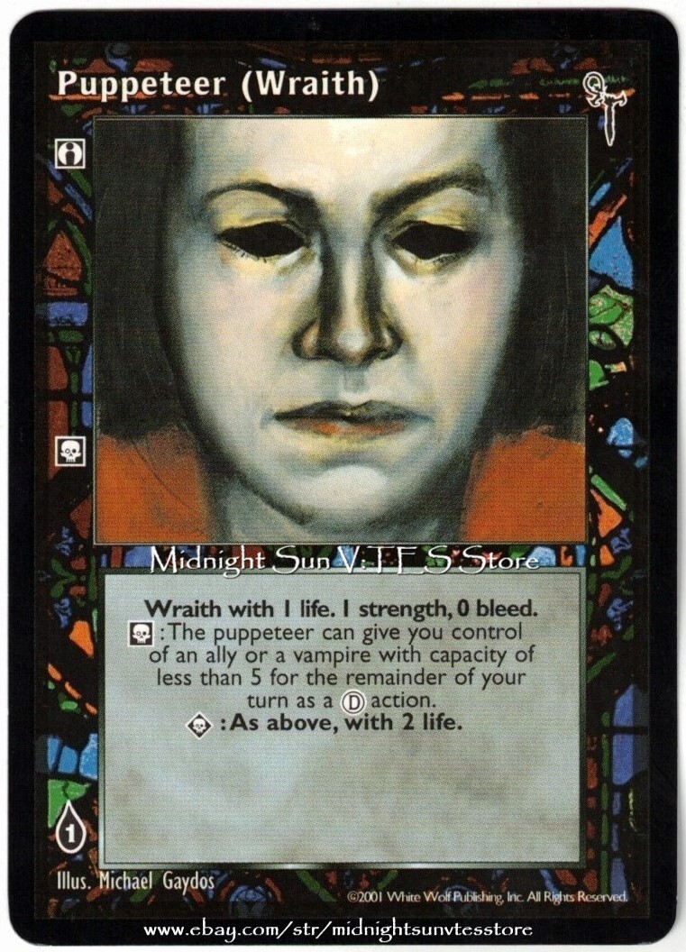 Puppeteer (Wraith) Final Nights V:TES VTES Vampire CCG | eBay