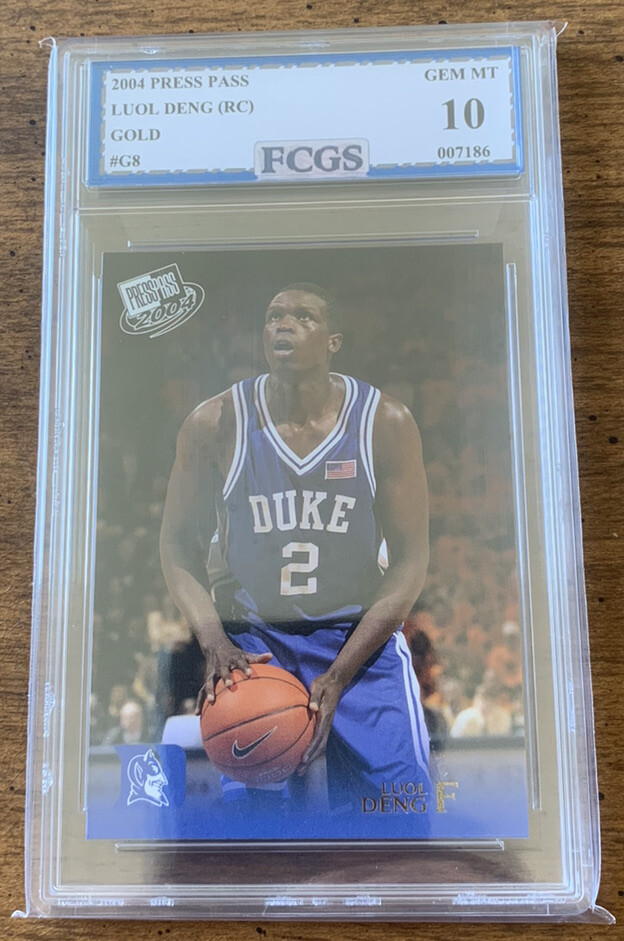 2004 Press Pass: Gold Basketball Rookie Card (RC) - Luol Deng - #G8 ...