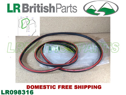 GENUINE LAND ROVER REAR DOOR SEAL RANGE ROVER SPORT 14 LR098316 | eBay