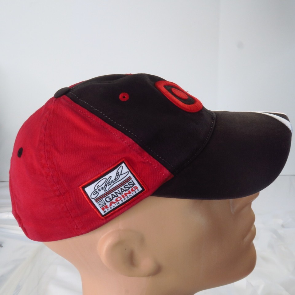 Champion Target Chip Ganassi Racing #42 Red White Mesh Strapback Hat ...