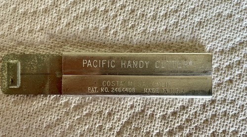 Vintage Pacific Handy Box Cutter Costa Mesa, Calif. | eBay