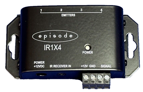 EPISODE EE-IR-RCVR-SM-KIT, 6-Emitter Plasma/LED-Proof PASSV IR Repeater ...