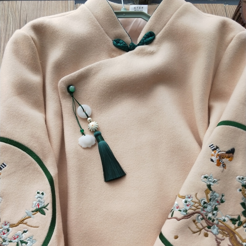 Ethnic Cheongsam Accessories Decor Chinese Hanfu Tassel Amulet Pendant ...