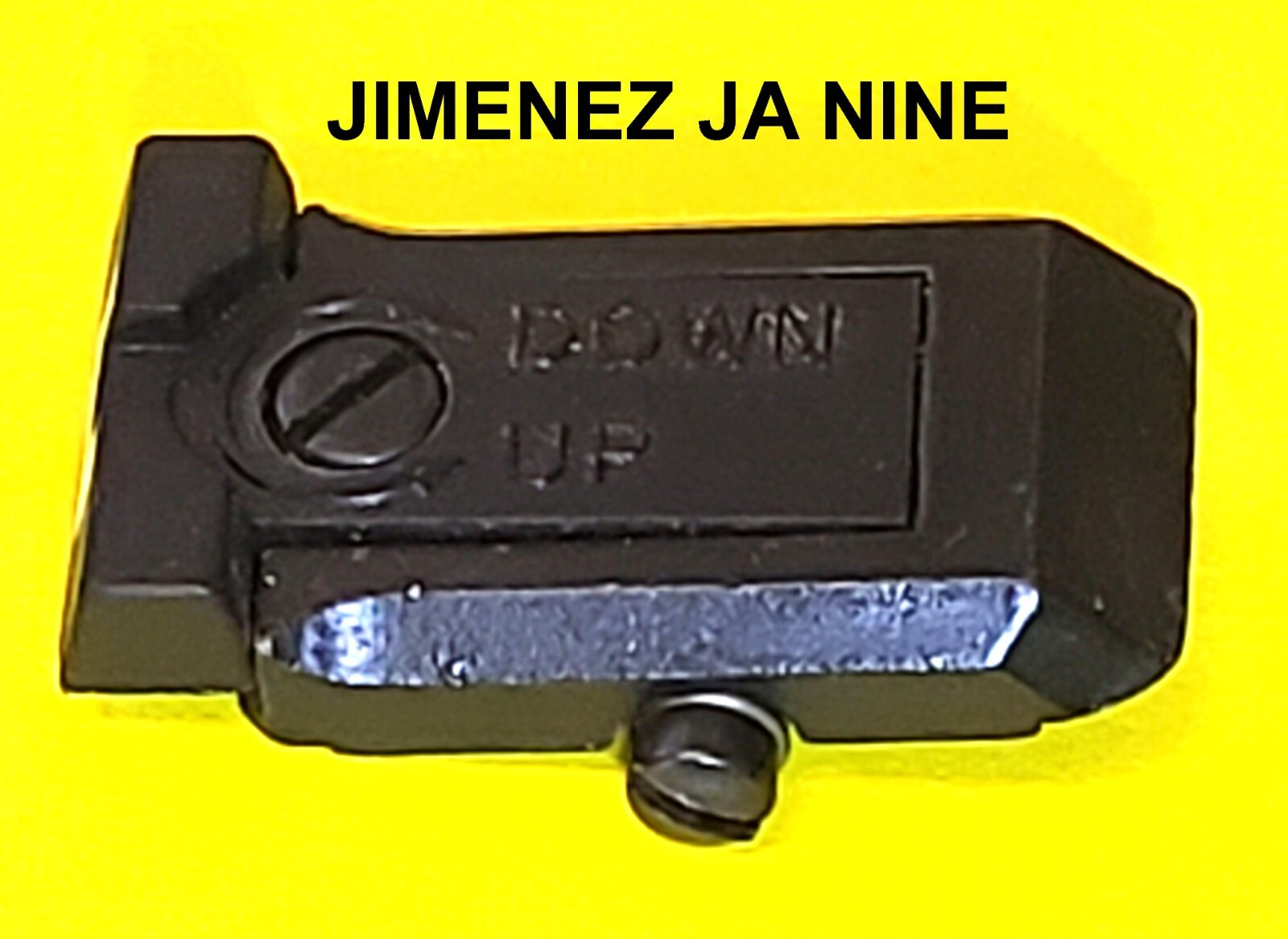 JIMENEZ J.A. NINE IN 9 MM NOS ADJUSTABLE REAR SIGHT NEW OLD STOCK GUN ...