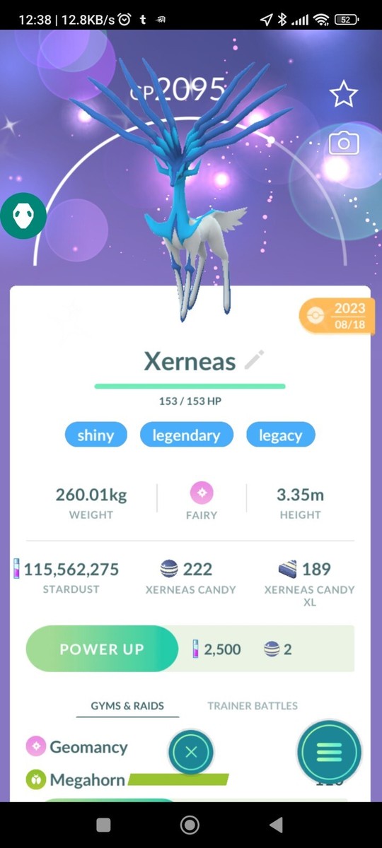 Pokemon Shiny Xerneas LitzDoAll | Xerneas, The First Fairy Legendary