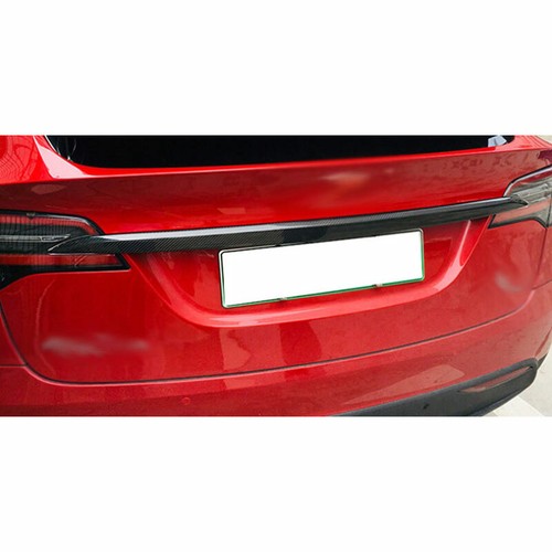 For Tesla Model X 2016-2021 Dry Carbon Fiber Rear Tailgate Trunk Lid ...