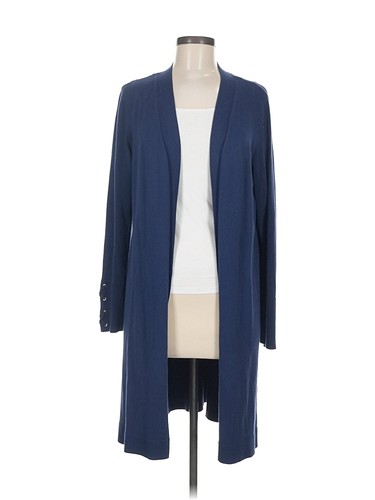 JM Collection Women Blue Cardigan M | eBay