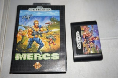 Mercs (Sega Genesis) with Case No Manual 10086011197| eBay