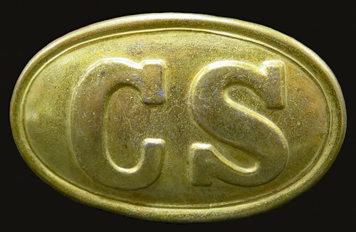 CS Confederate States Civil War Reenactment Vintage Belt Buckle | eBay