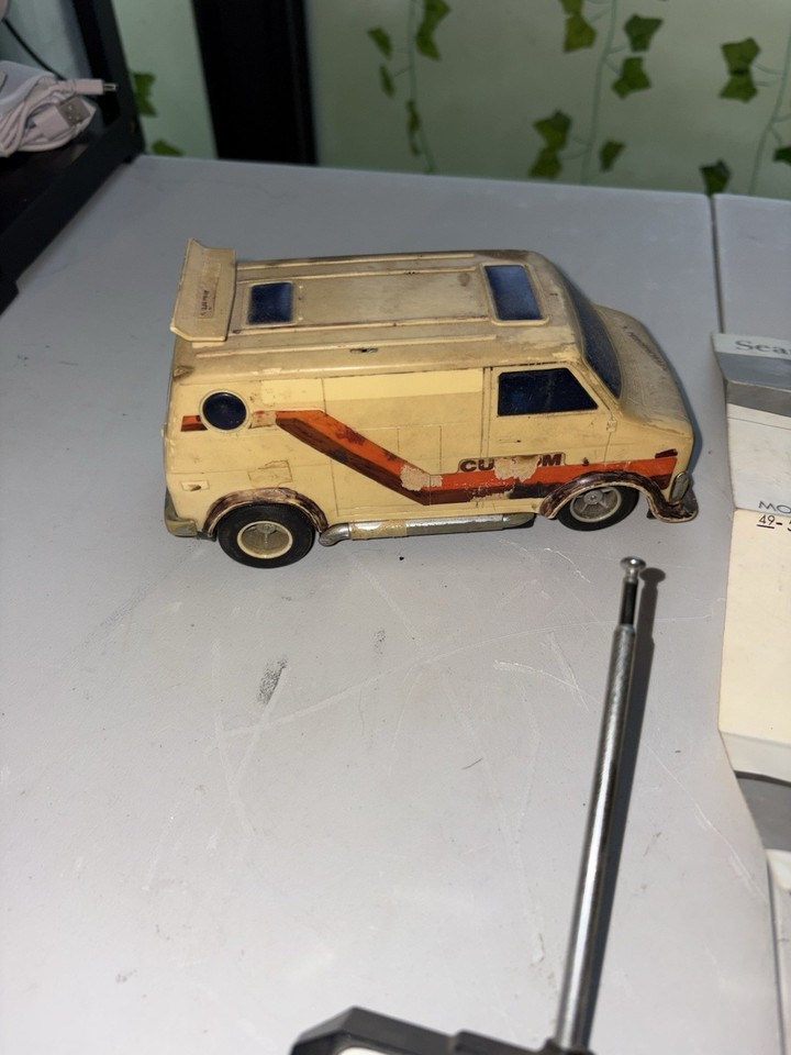 Vintage Sears Radio Controlled Thunder Van RC Custom Van W/ Manual ...