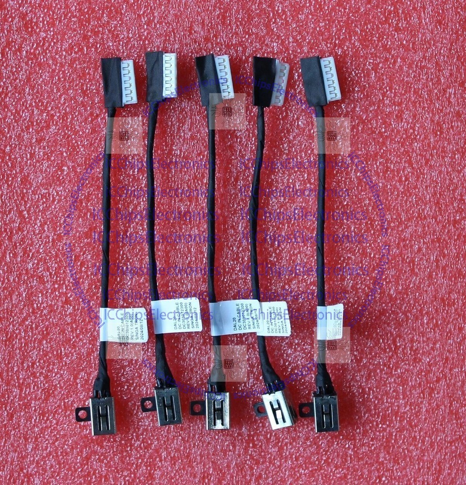 5pcs New DC Power Jack Socket Cable For Dell Inspiron 15 3593 ...