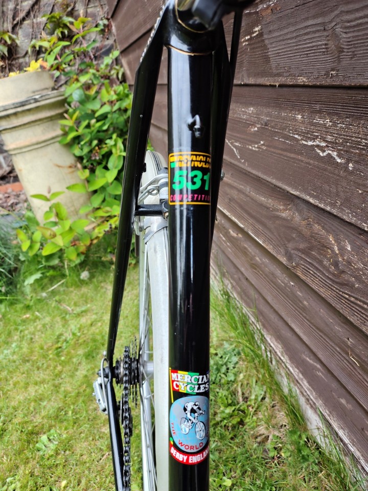 Mercian Vincitore 531 Competition 24in Frame Ornate Lugwork Spearpoint ...