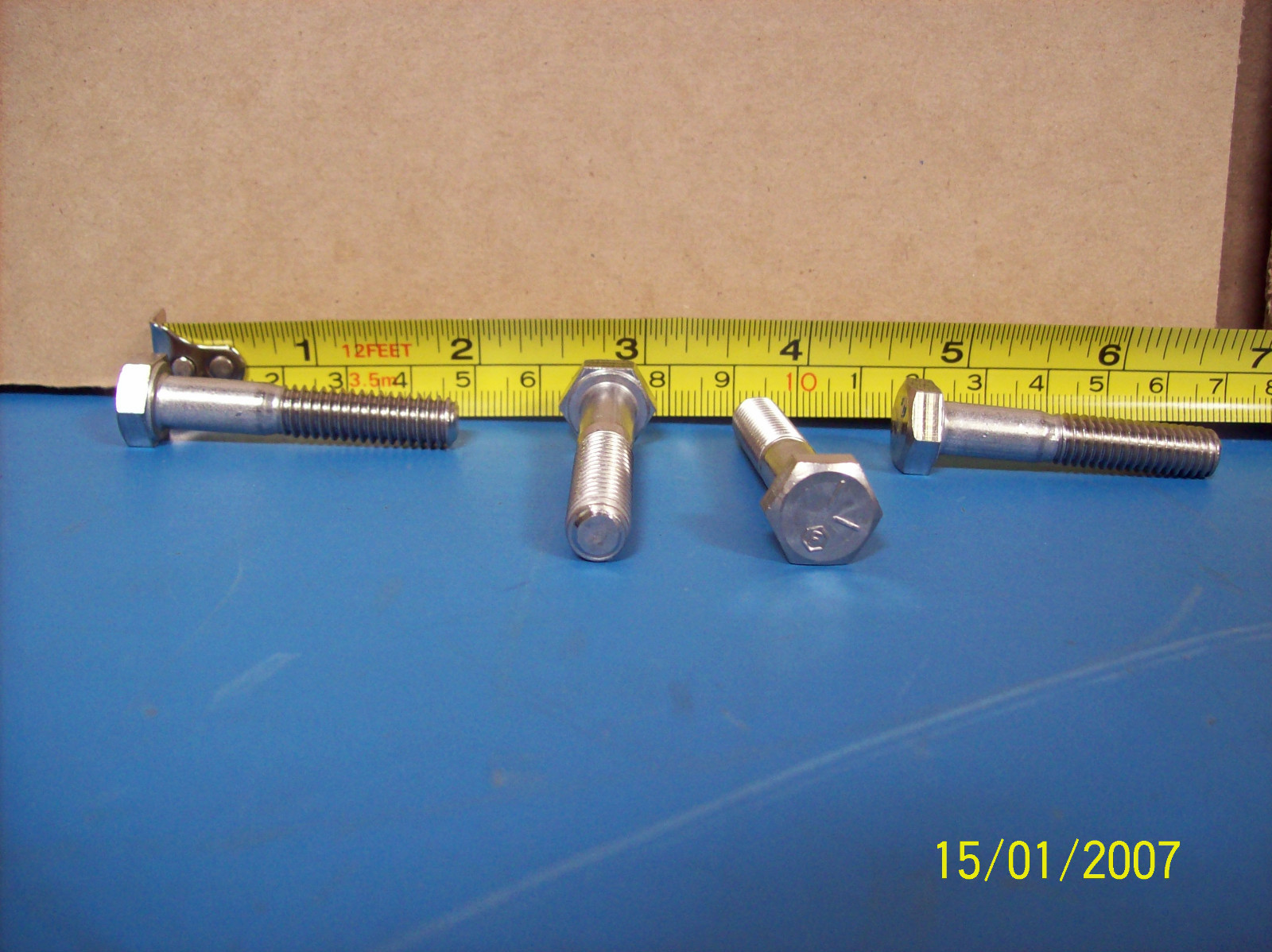 MS35307-339 5/16-18 x 1-3/4 S/S 18/8 COARS THREAD FINISH HEX HEAD CAP ...