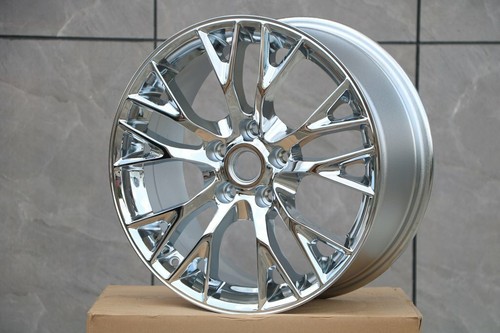 NEW 4x 18"/19" Z06 CHROME WHEELS RIMS 97+ CHEVY CORVETTE C5 C6 C7 Base ...