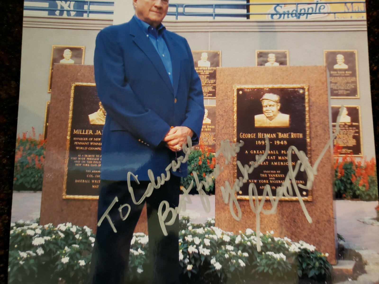 George Steinbrenner Authentic Autographed 8x10 photo | eBay