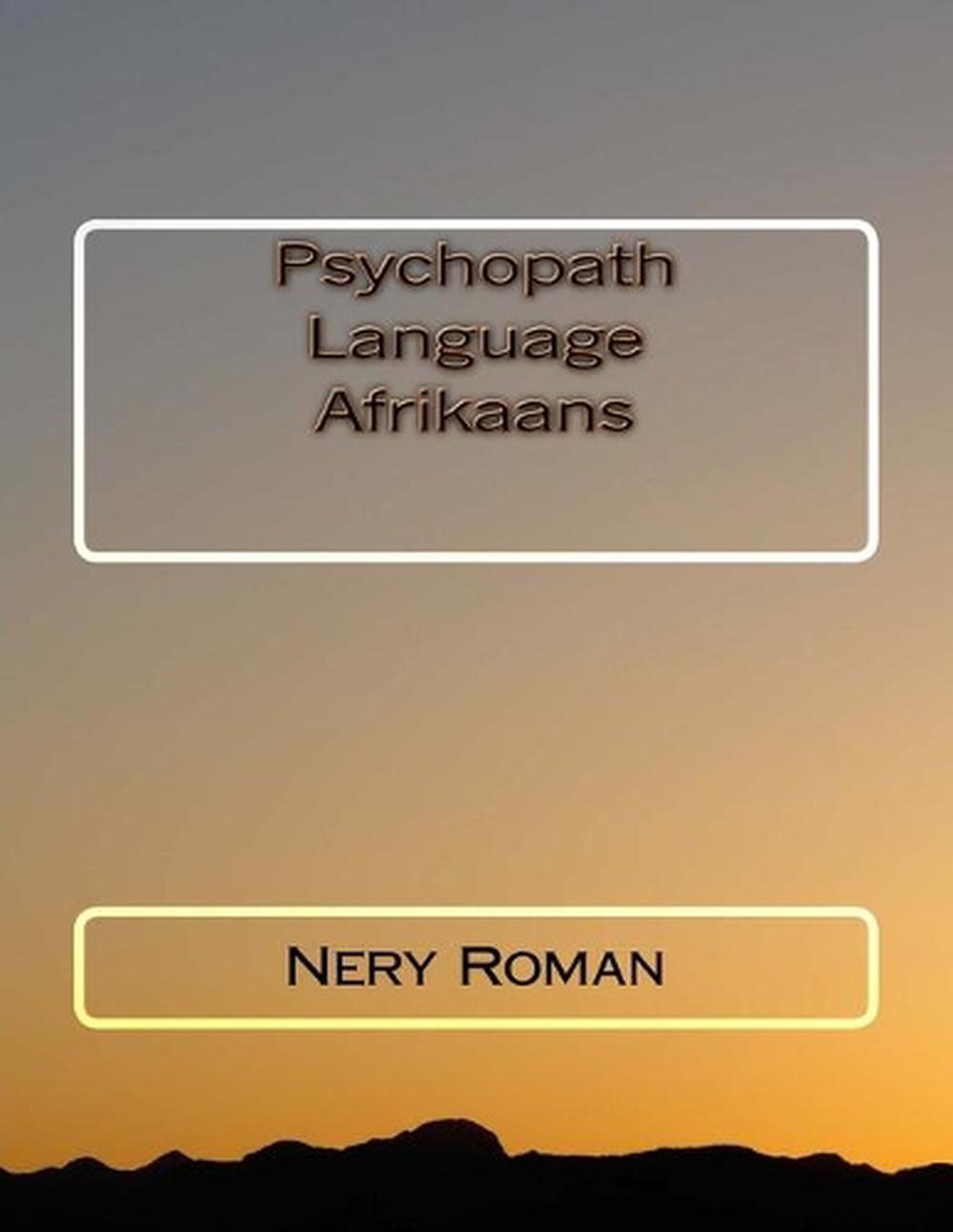 Psychopath by Nery Roman (Afrikaans) Paperback Book 9781983778230 | eBay