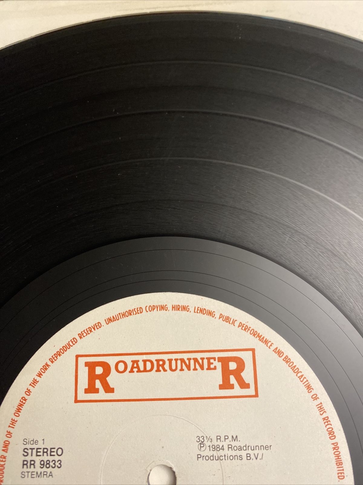 THE RODS- Let Them Eat Metal LP - Roadrunner- Netherlands - Play tested ...