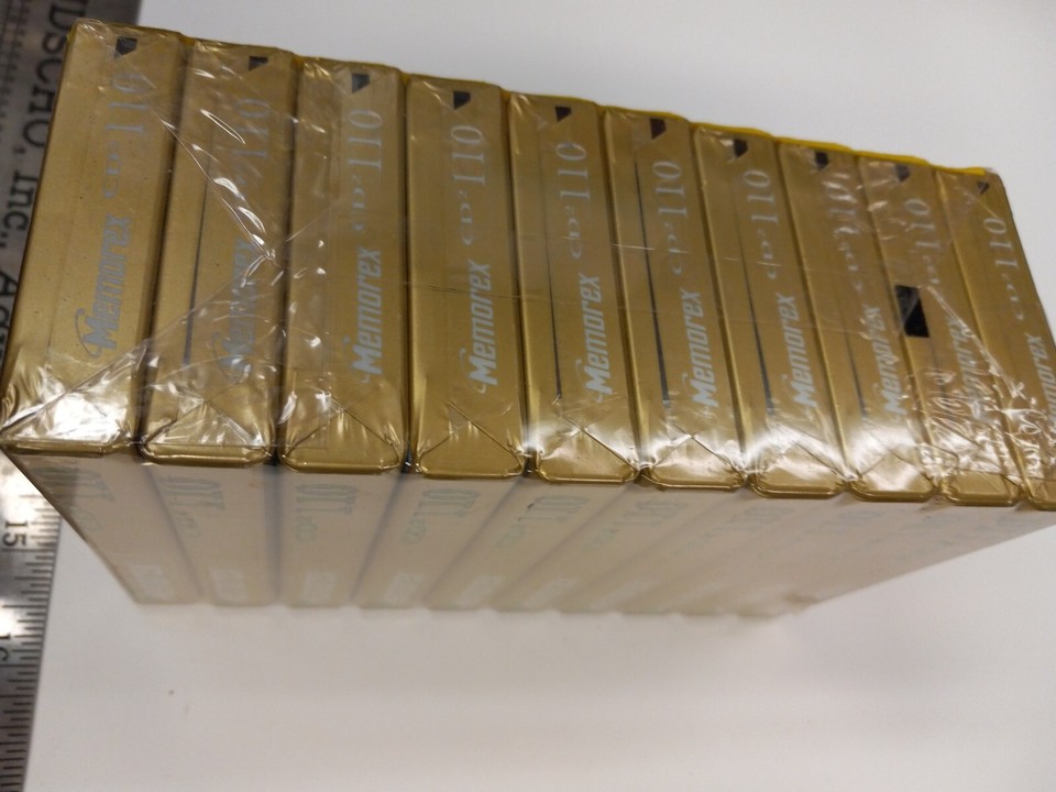 Memorex CD 2 110 Minutes Audio Cassette Type II Pack of 10 New High ...