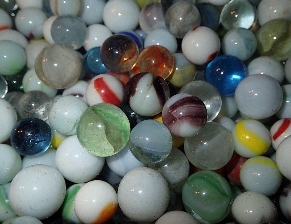 Estate Vintage Antique 500+ Marbles Lot 5.85 lbs | eBay