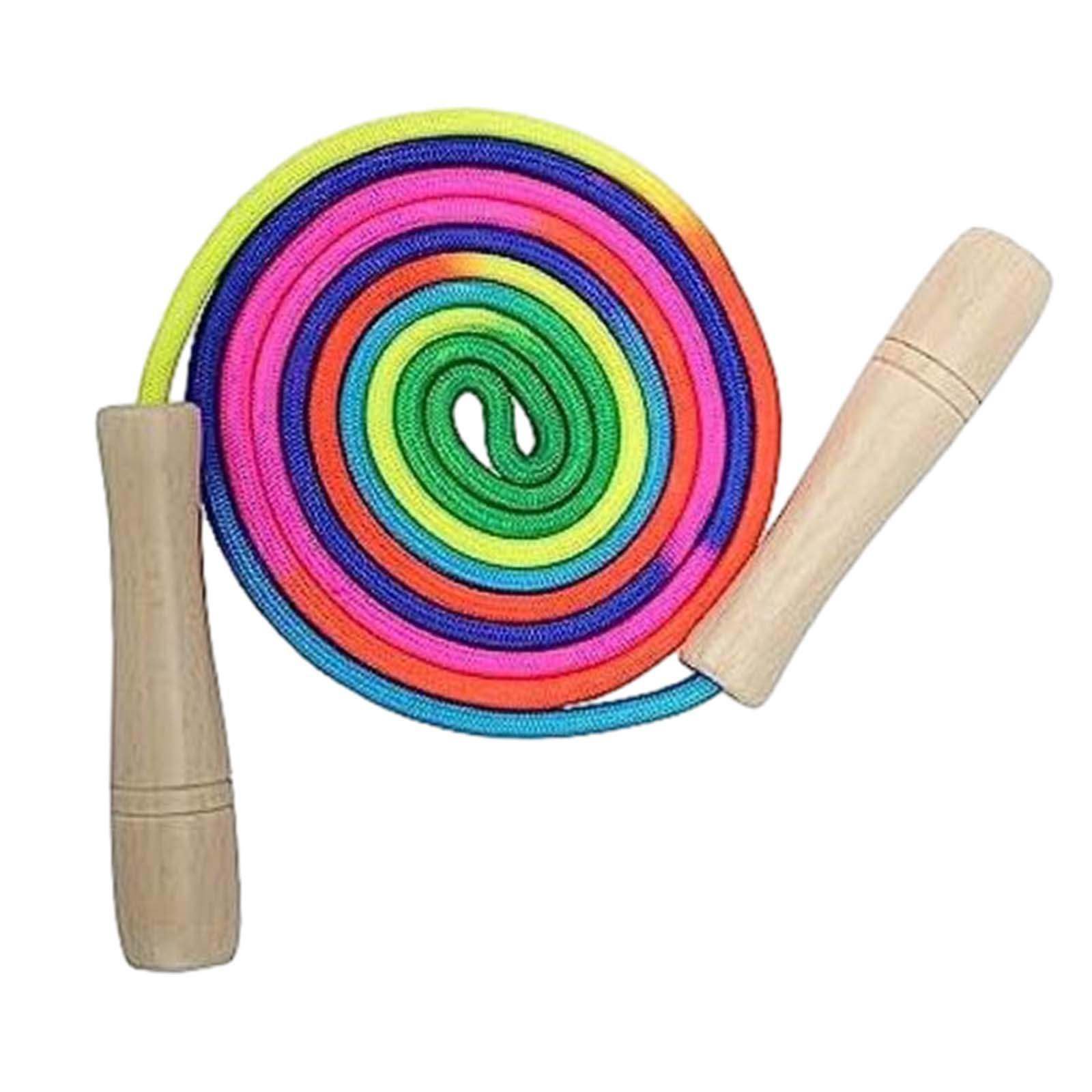 Jump Rope 2.8M Skipping Rope for Boys Girls Durable Adjustable Jumping ...