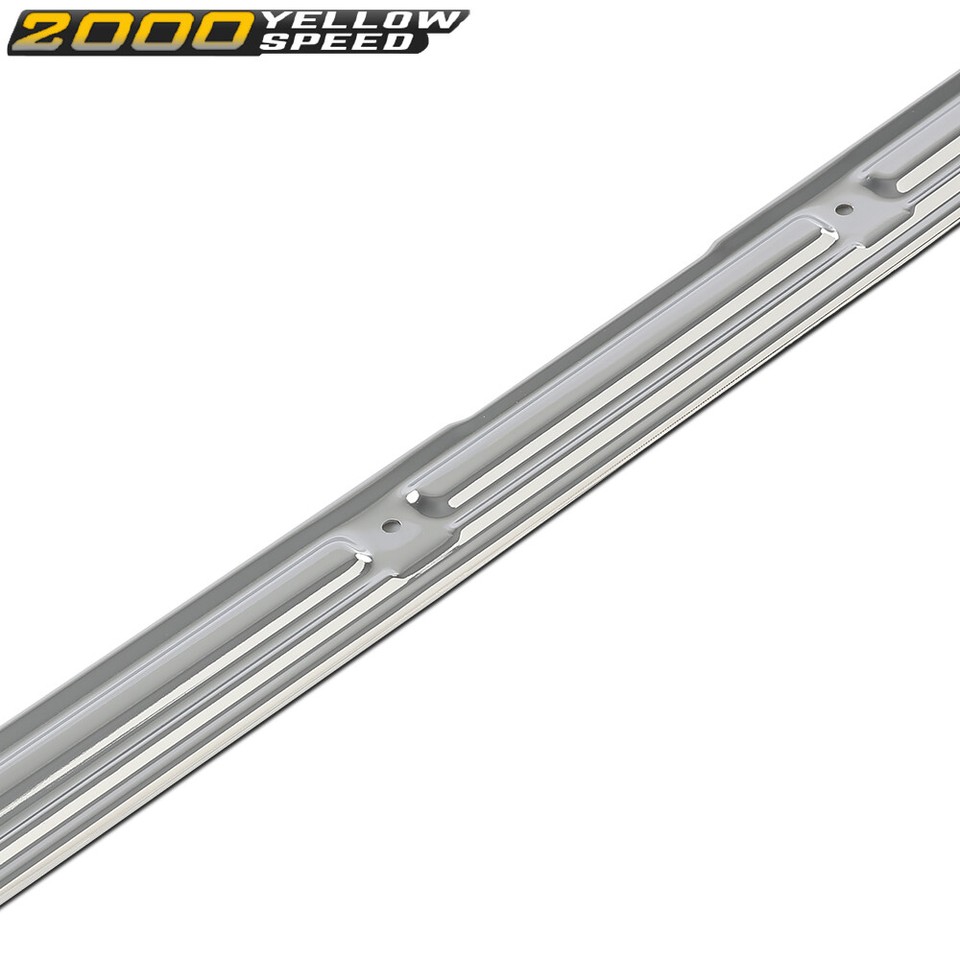 Fit For 1967-1972 Chevy C10 GMC Truck Chrome Door Sill Plates w ...