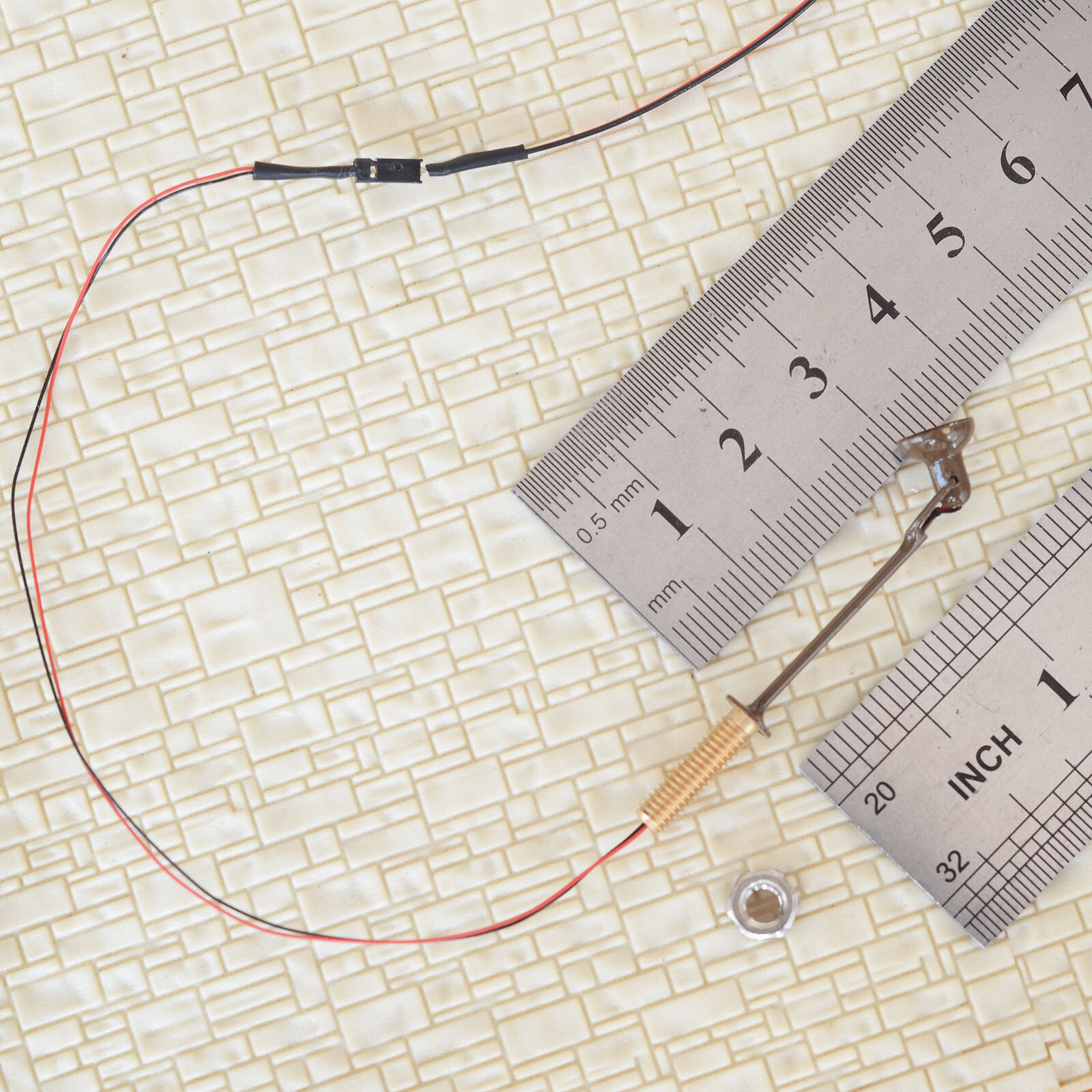 5 x HO scale LED spotlight model limelight projector street light lamp ...