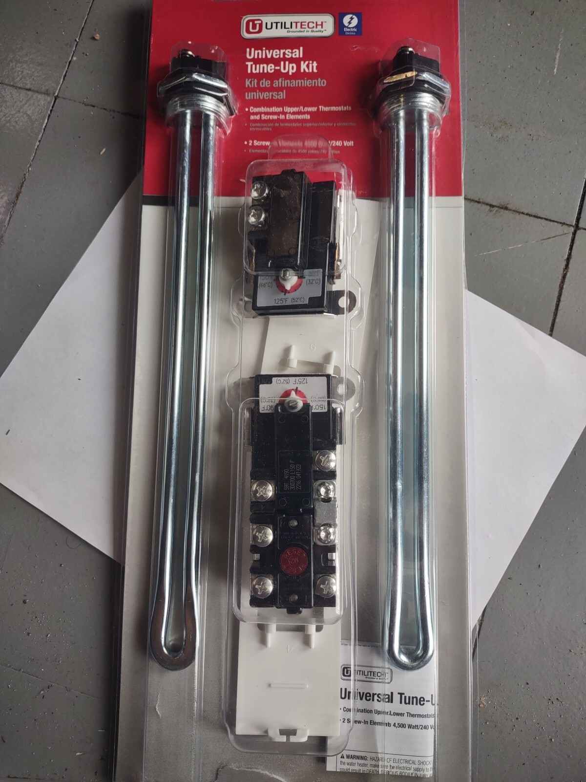 Utilitech Universal Tune-Up Kit Electric Water Heater Element ...