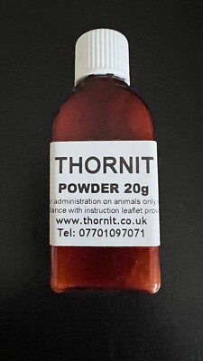 20g THORNIT Mite Powder THE ORIGINAL & PROVEN RECIPE -Sore Waxy Itchy ...