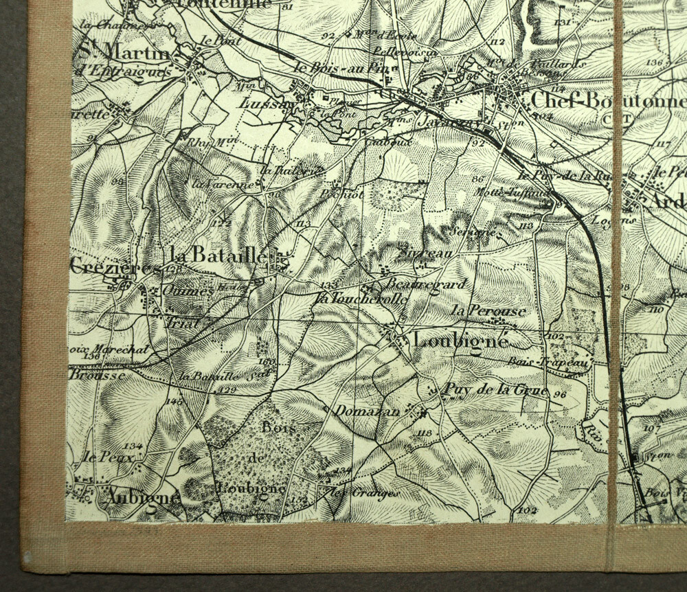Region Of Chef-Boutonne, Saint-Léger-De-La-Martinière Geographic Map ...