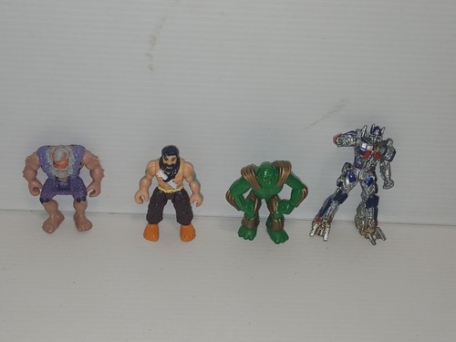 Fisher Price imaginext Small figures lot CAVEMEN & Transformers ...