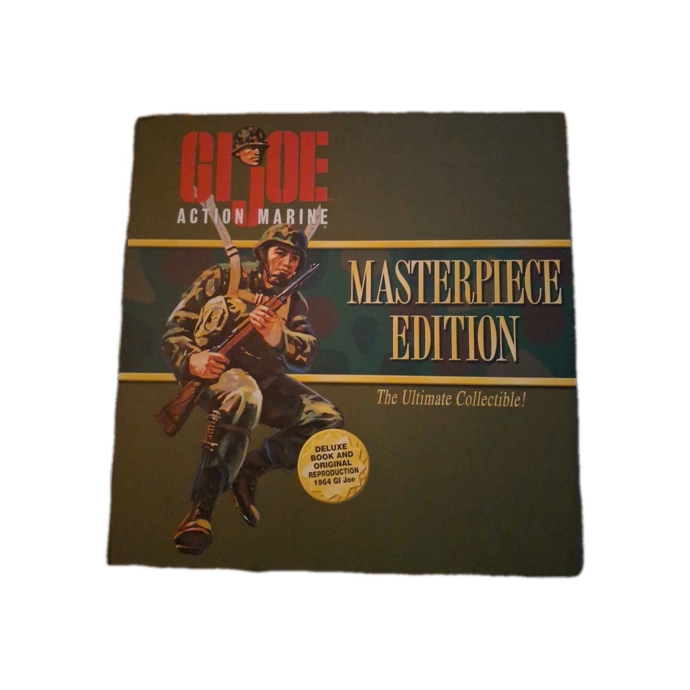 GI JOE ACTION MARINE MASTERPIECE EDITION DELUXE BOOK AND REPODUCTION ...