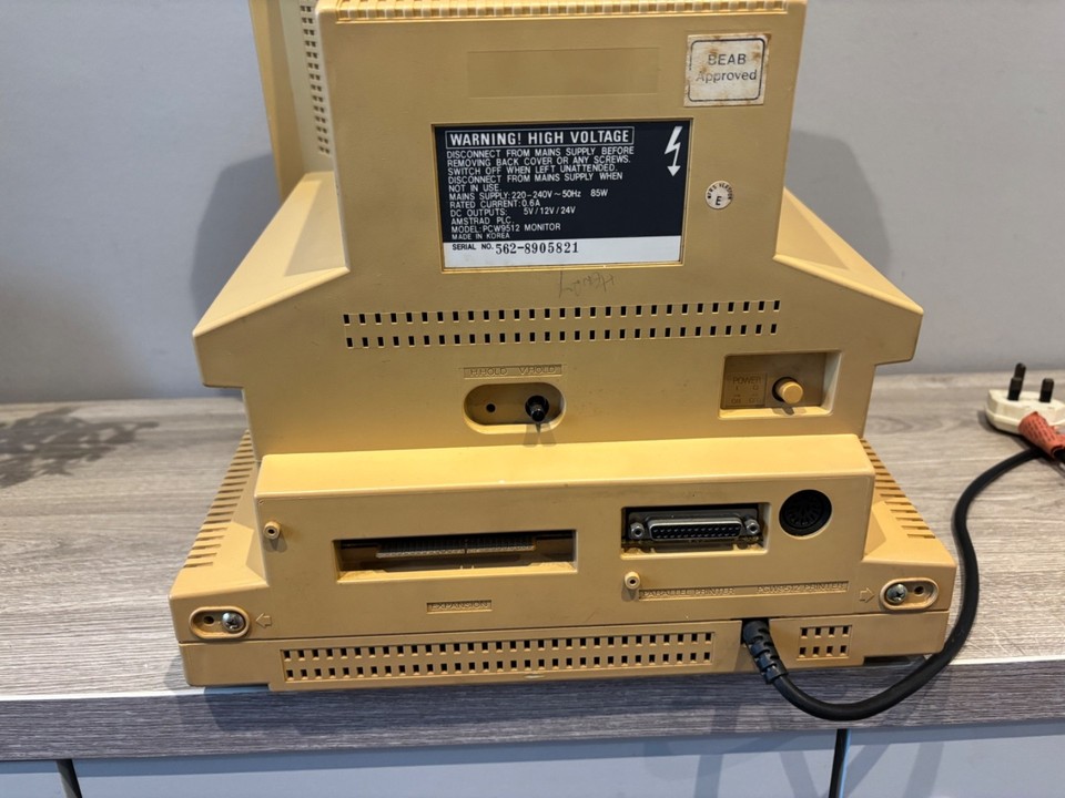 Amstrad PCW 9512 Computer Vintage Word Processor 1985 Vintage Retro ...