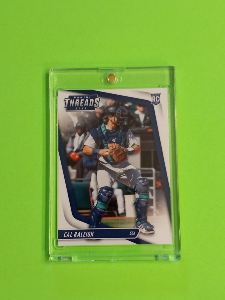 CAL RALEIGH ROOKIE CARD RC MARINERS PANINI MVP 60 HRs MINT | eBay