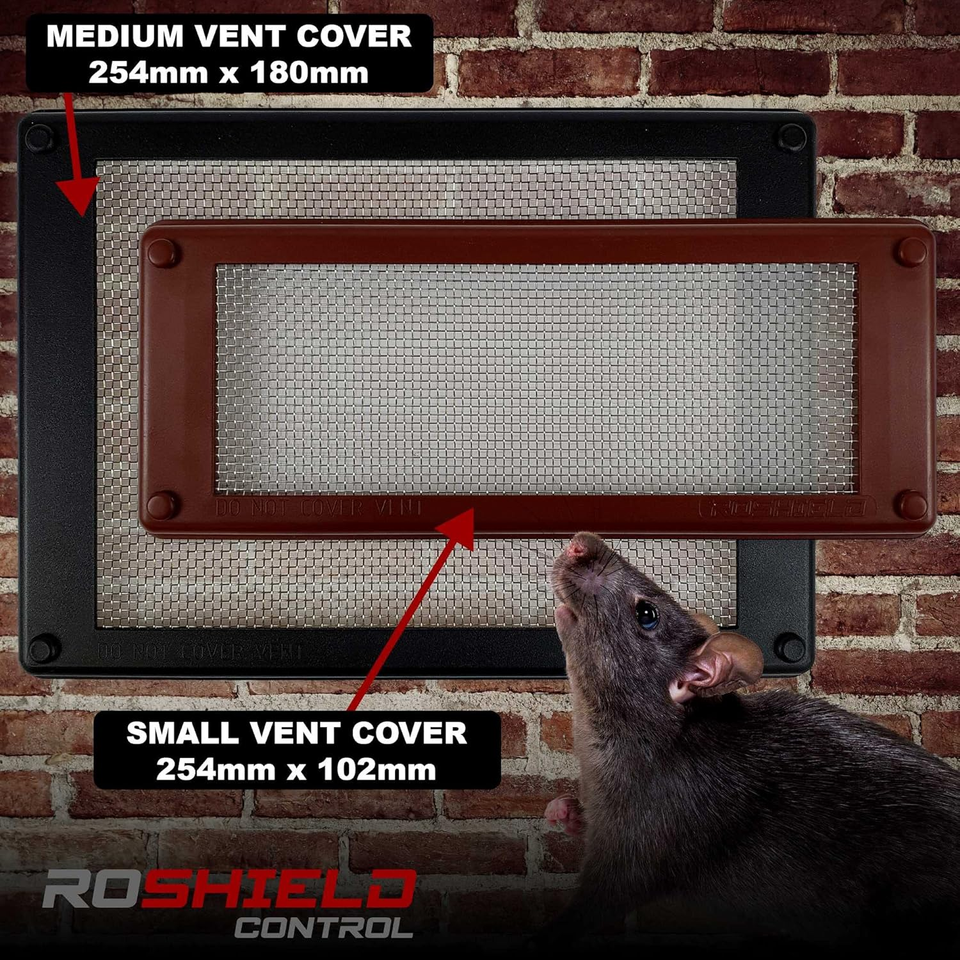 Roshield Pest Proofing Air Brick Mesh Vent Cover | Mouse Insect Rodent ...