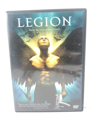 USED DVD Movie Legion Film Dennis Quaid Paul Bettany Sony Pictures 1260 ...