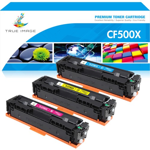3x Toner Compatible With HP 202X CF500X Color LaserJet pro M254dw ...