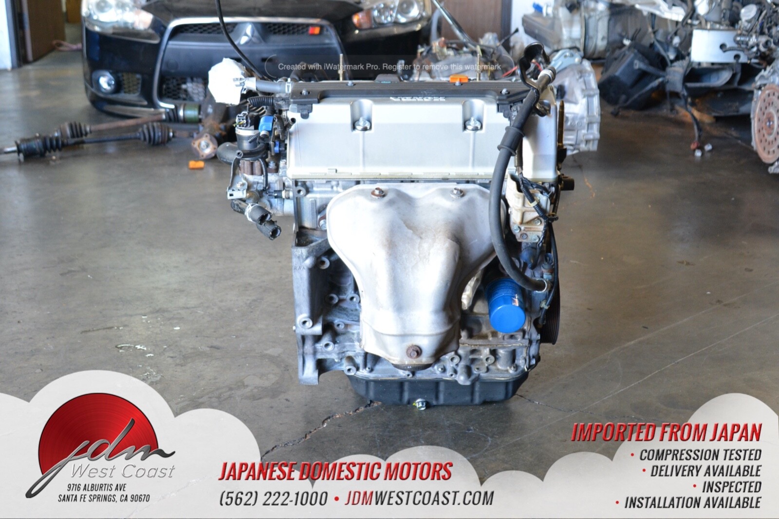 JDM K24A4 HONDA ACCORD 03 04 05 06 07 ELEMENT 2.4L K24A iVTEC ENGINE ...
