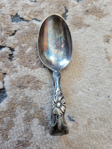 Antique 1835 R. Wallace Silver Plate Bent Baby Spoon | eBay