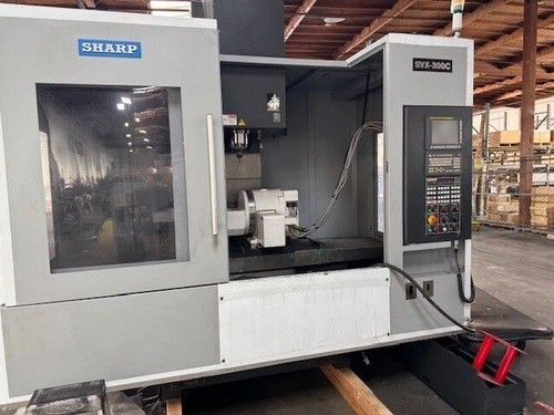 Used 2016 Sharp SVX-300-F CNC Vertical Machining Center 5 Axis Mill ...