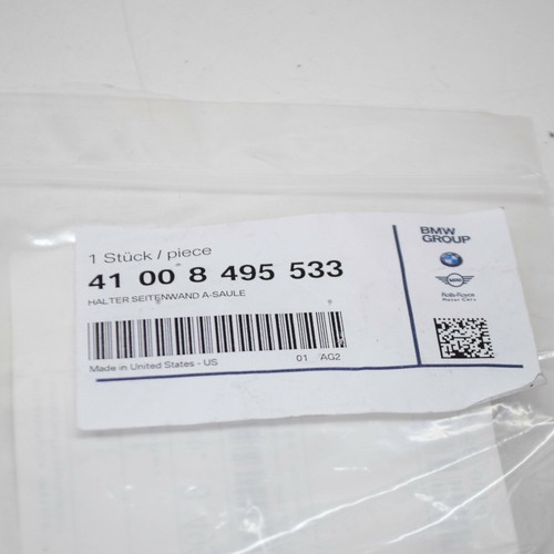 BMW X3 M X4 X5 G01 G02 G05 G07 BRACKET SIDE PANEL COLUMN A 41008495533 ...