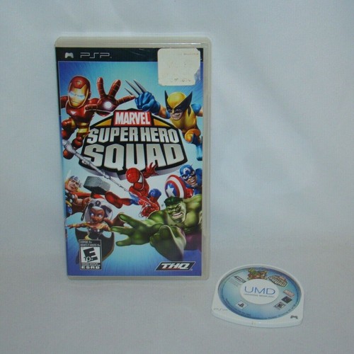 PlayStation PSP Marvel Super Hero Squad game w/ case, 2009 THQ | eBay