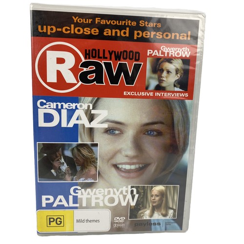 Hollywood Raw - Cameron Diaz Gwenyth Paltrow DVD All Regions PAL New ...