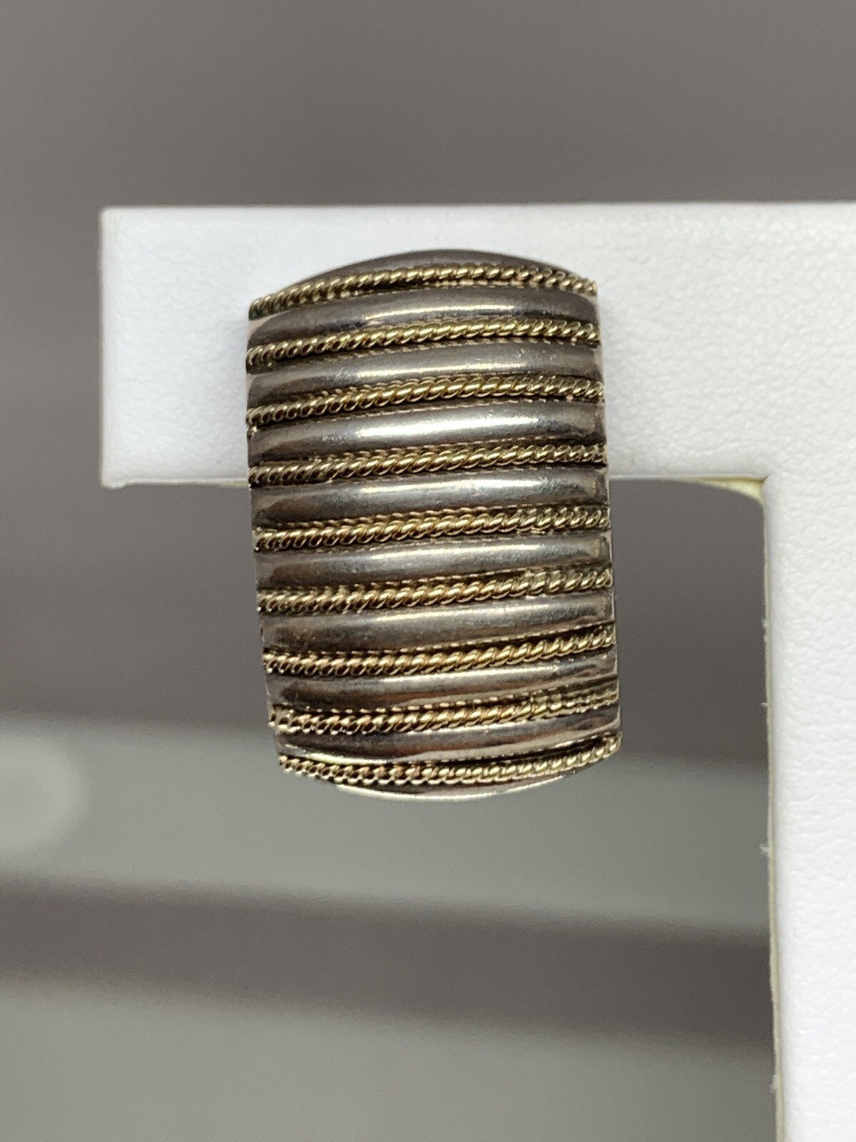 PBD Peter Brams Designs Vintage Sterling Silver And 14k Yellow Gold ...