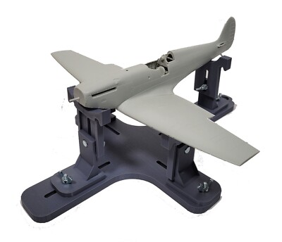 Large model aircraft kit building berth jig stand 1/32 1/48 1/72 kits ...
