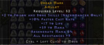 Diablo 2 Resurrected Amulet: 2- Poison Skills/10% FCR/Life/AR -D2R-PC ...